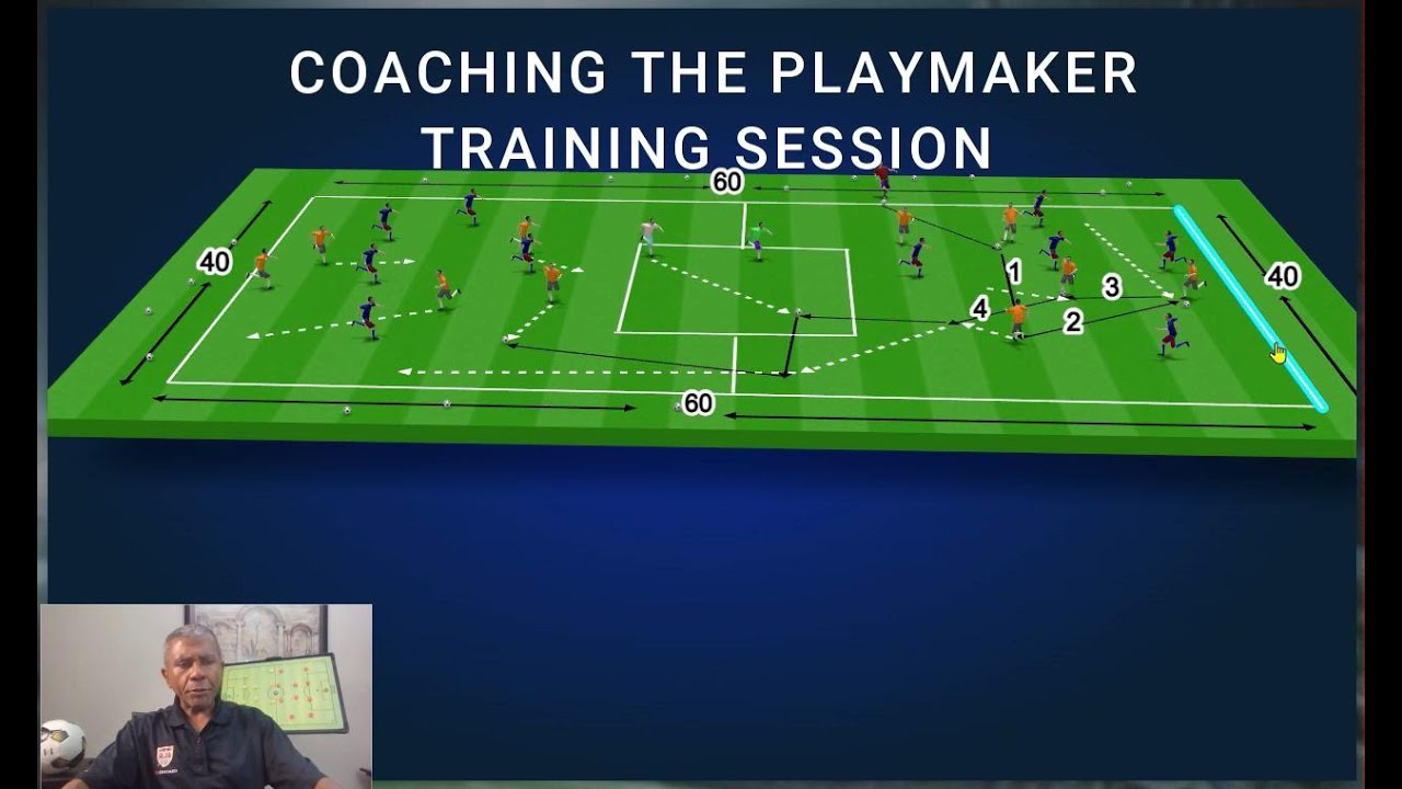 COACHING THE PLAYMAKER TRAINING SESSION - YouTube