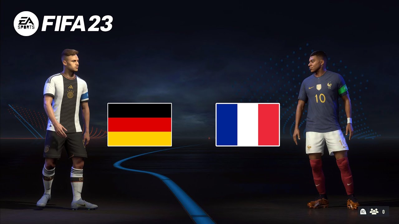 FIFA 23 | Germany vs France | international friendly match | [PS5 ...