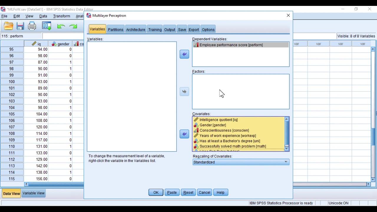 Machine Learning / Neural Networks Using SPSS - YouTube