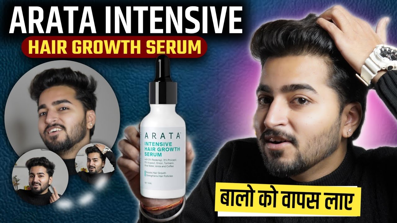 Arata Intensive Hair Growth Serum | How to Use Arata Hair Growth Serum ...