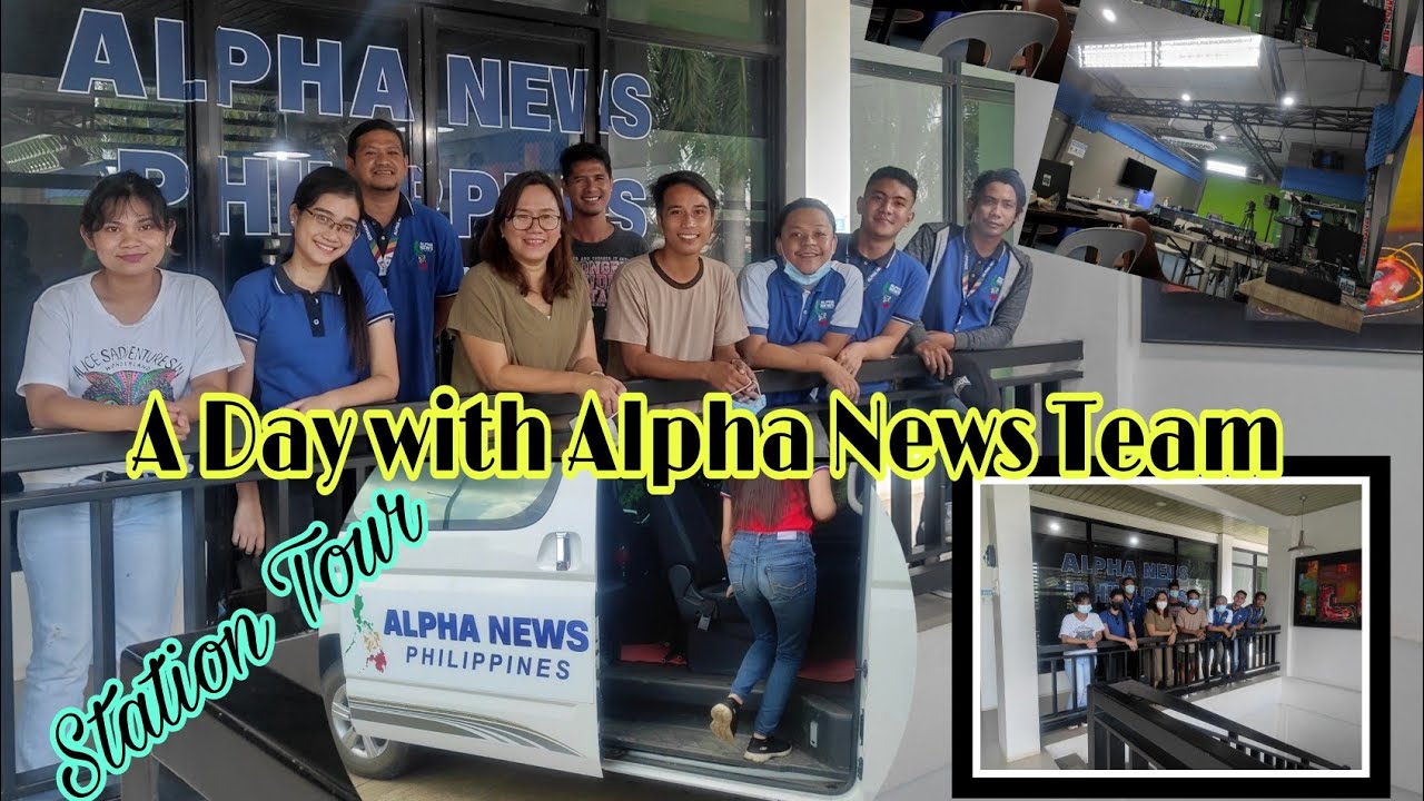 A Day with Alpha News Team || Alpha News Philippines - YouTube