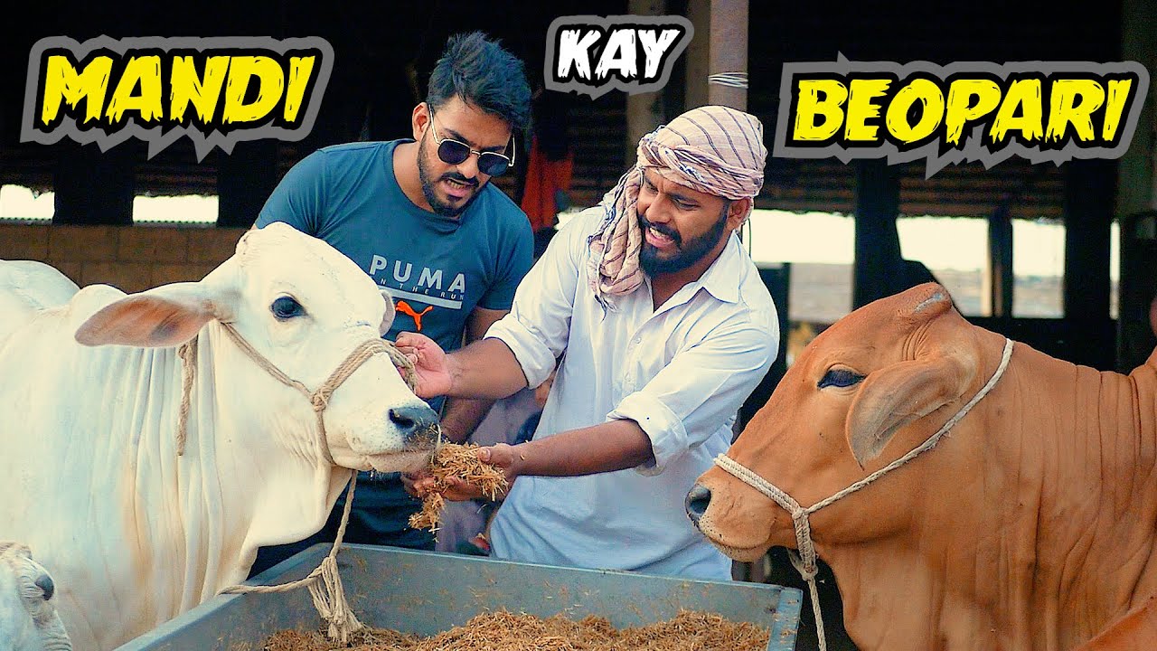 DIFFERENT BEOPARI IN COW MANDI | COMEDY SKIT | THE FUN FIN | FUNNY SKIT ...