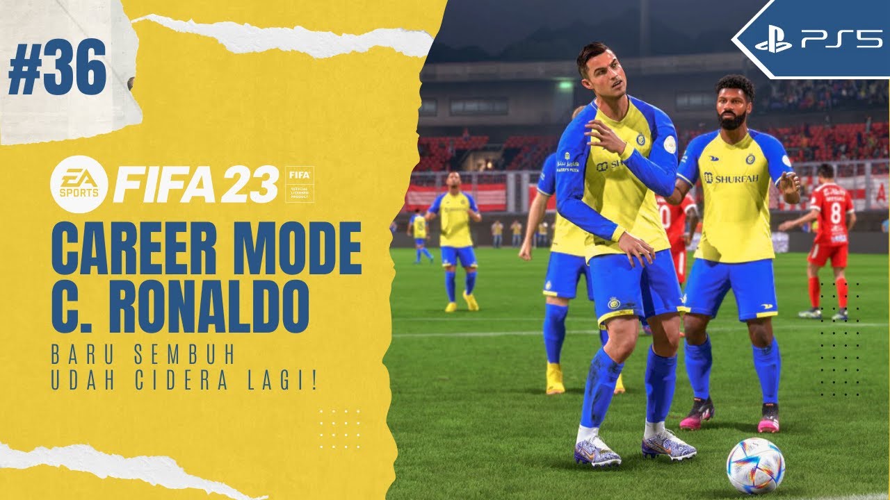 Career Mode Cristiano Ronaldo | FIFA 23 | PS5 | #36: Ronaldo Cidera ...