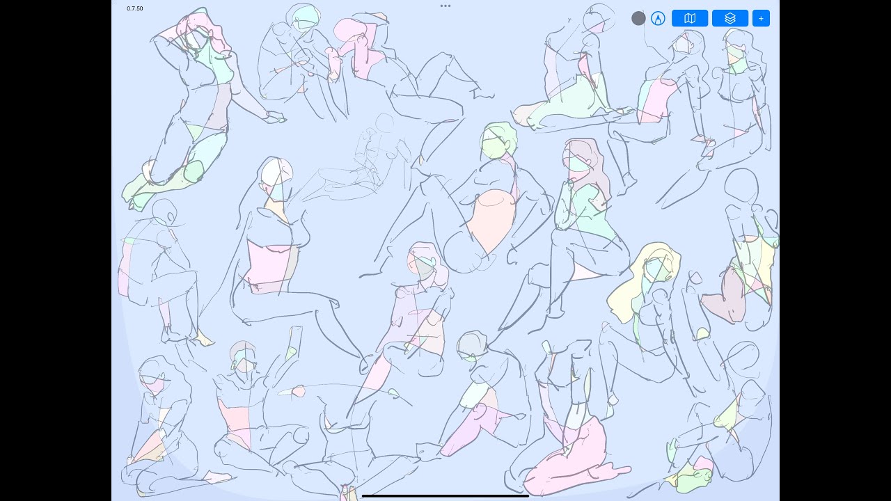 日課 https://quickposes.com 2024/12/06 - YouTube