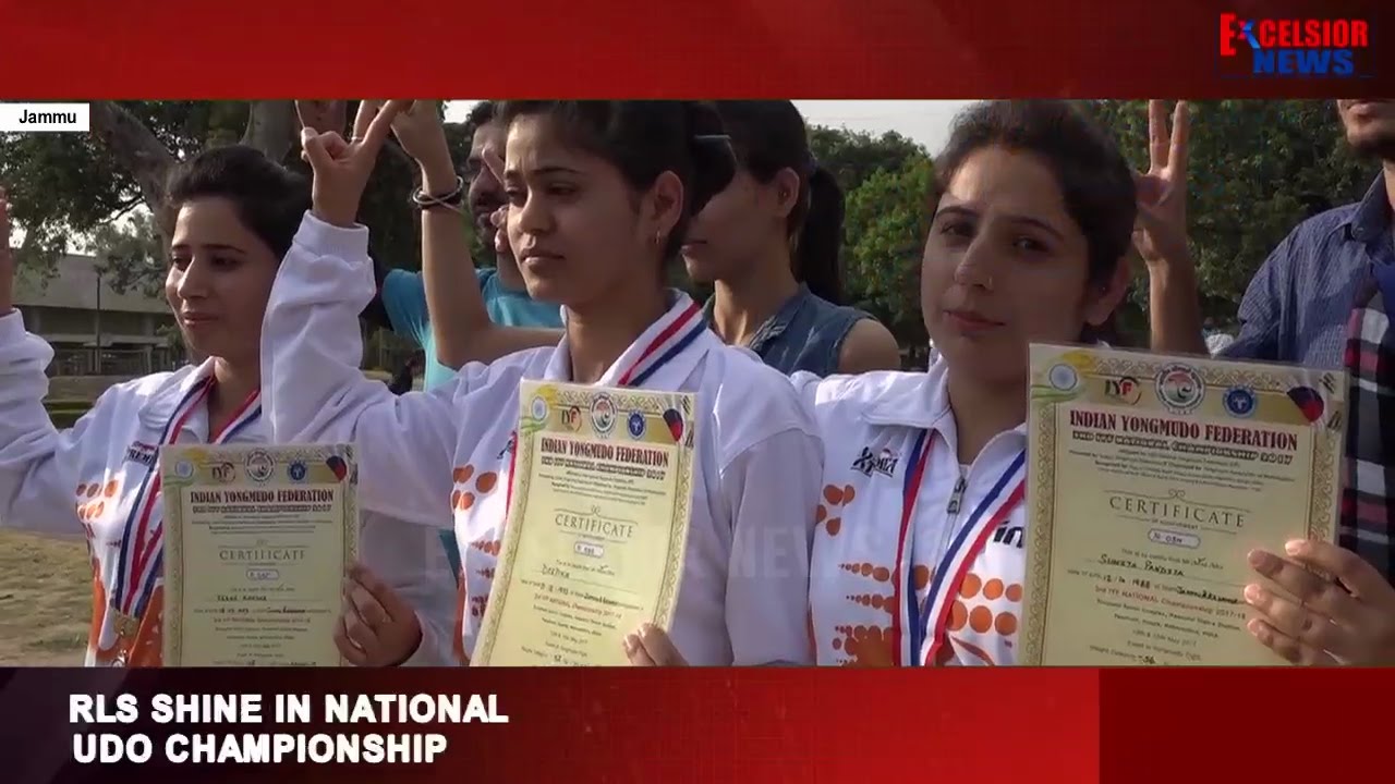 Jammu girls shine in national Yongmudo championship - YouTube