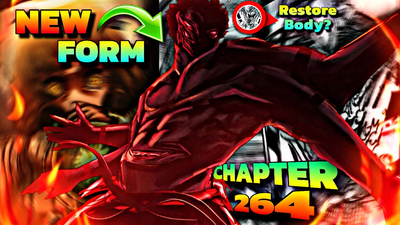 (You Won't Believe) Sukuna's NEW FORM in CHAPTER 264? - JJK Chapter 264 ...