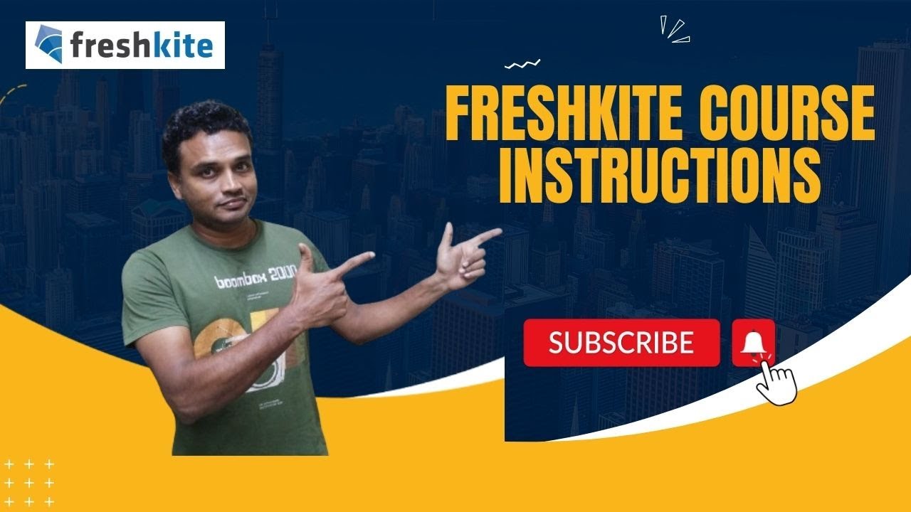 Freshkite Course Instructions Youtube