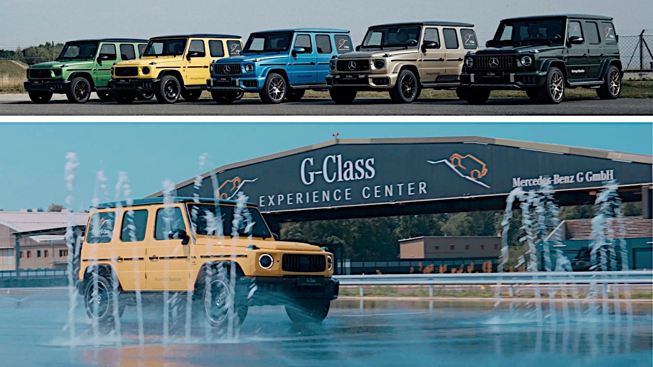 See What the Mercedes-Benz G-Class Is Capable Of! Extreme Off-Road at ...