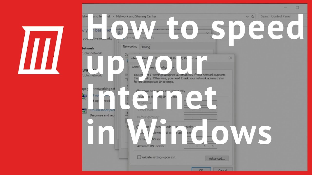 How to Speed Up Your Internet Connection in Windows - YouTube
