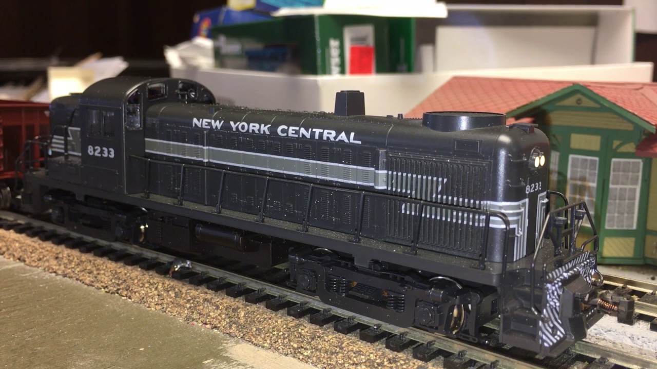 Atlas/Kato RS-3 w/ Soundtraxx Econami ECO-PNP - YouTube