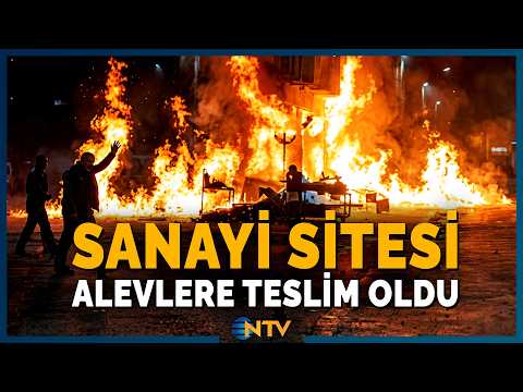 8 Saatlik Dehşet! Kozmetik Fabrikasındaki Yangın Tüm Sanayiyi Sardı | NTV