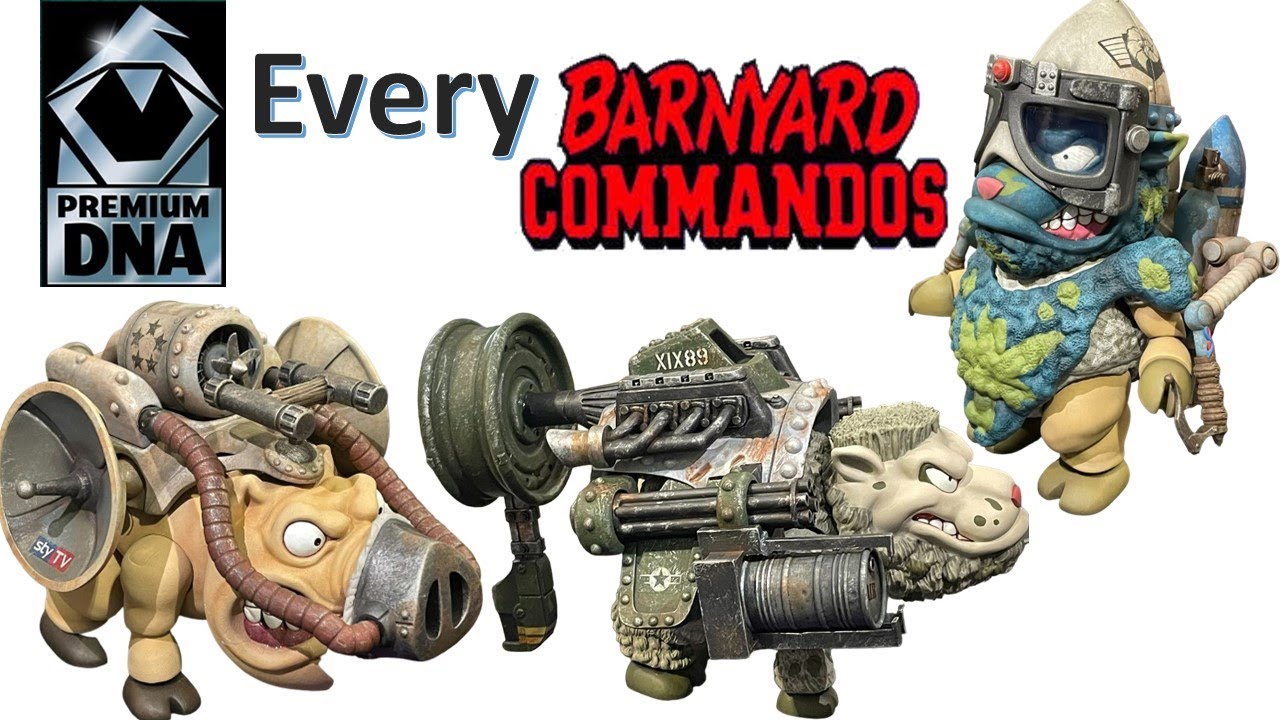 Every Barnyard Commandos Premium DNA Wave 2 - YouTube