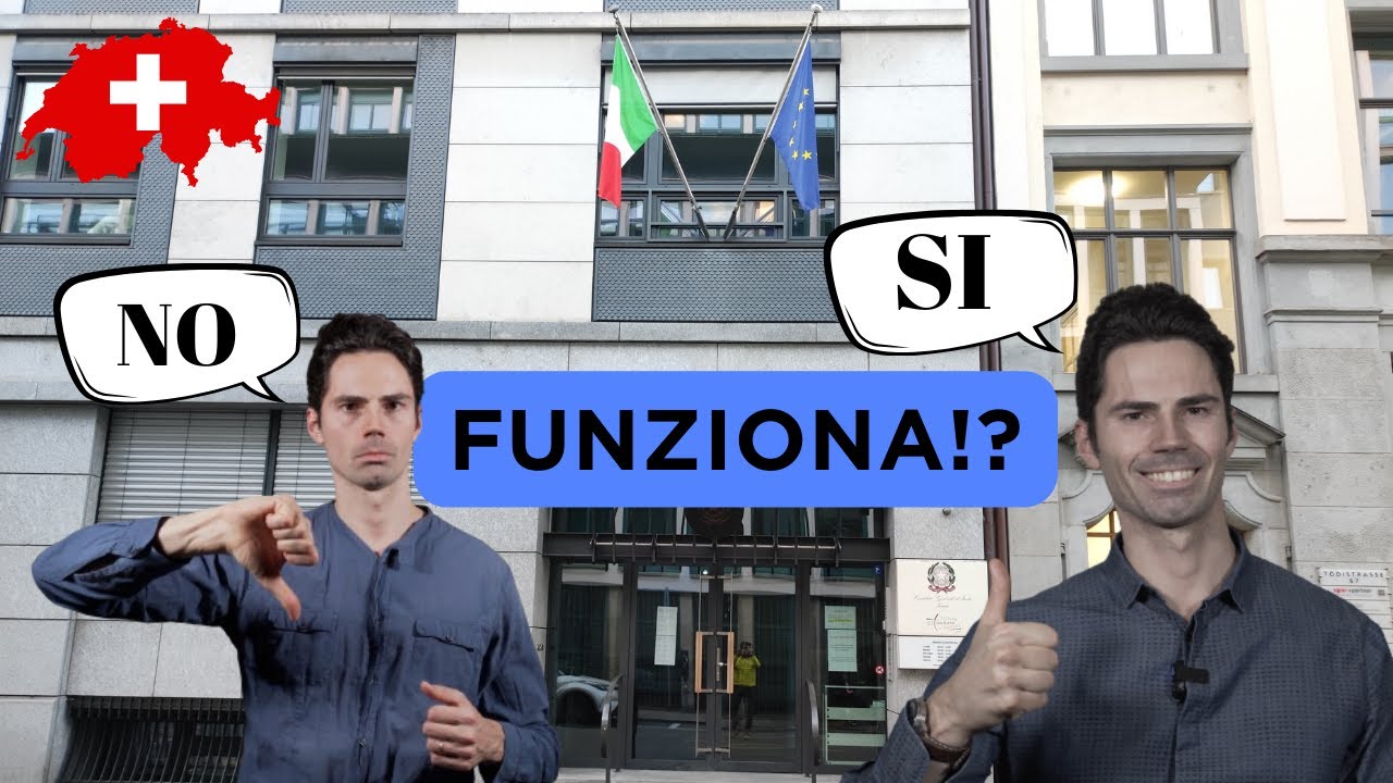 Svizzera, Consolato Italiano di Zurigo: Funziona!? - YouTube