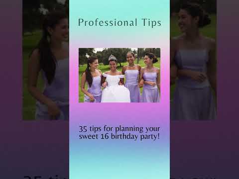 Sweet 16 Essentials: The ultimate Sweet 16 checklist for your party ...