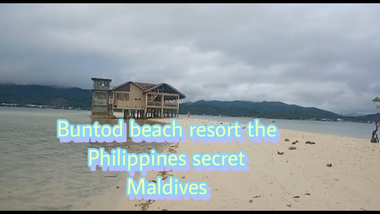 Buntod beach resort the secret Maldives of the Philippines - YouTube