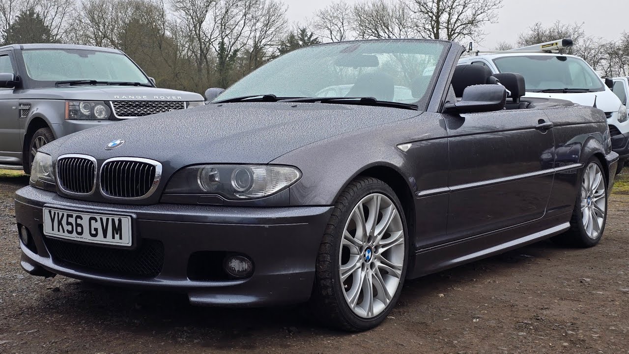 BMW E46 320cd Convertible - YouTube