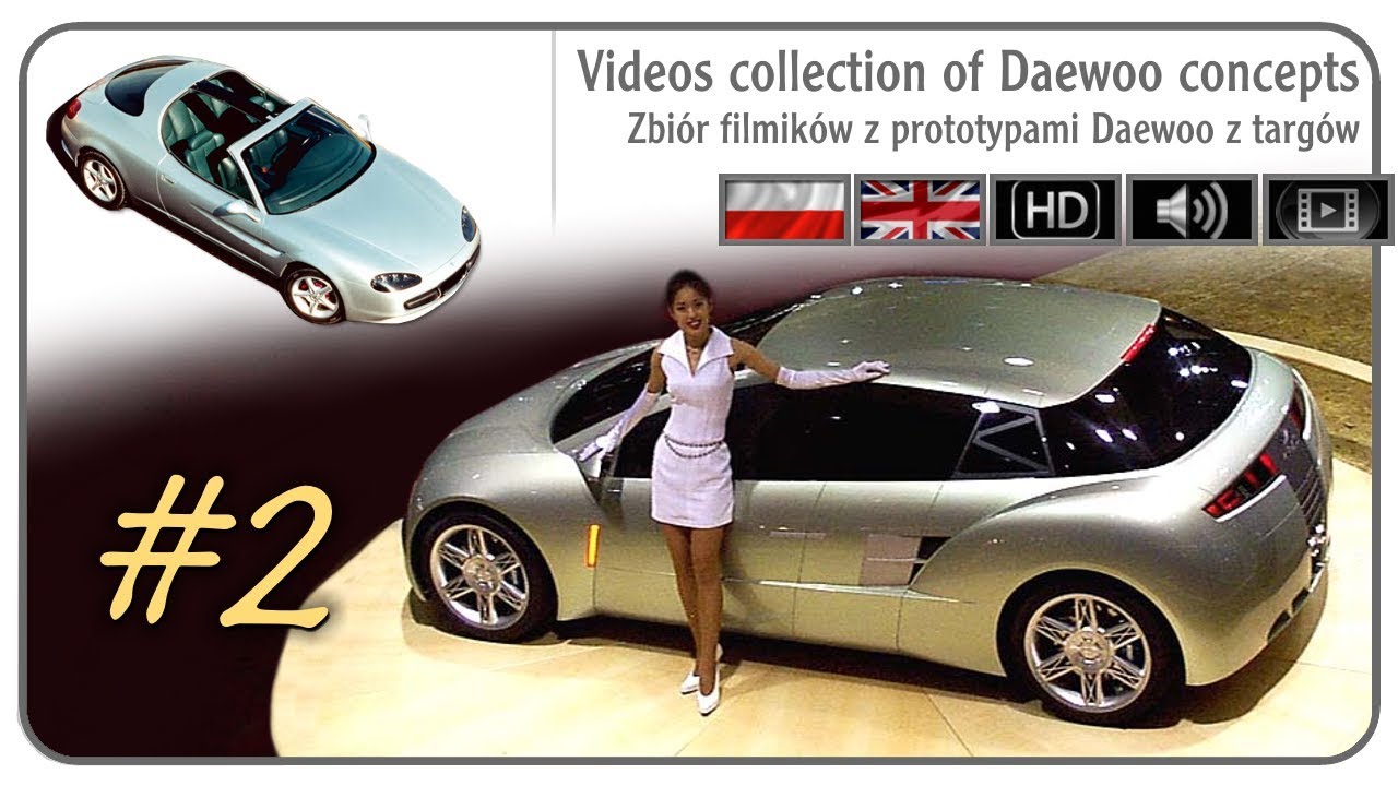→ ENG, PL Videos collection of Daewoo concepts #2 - YouTube