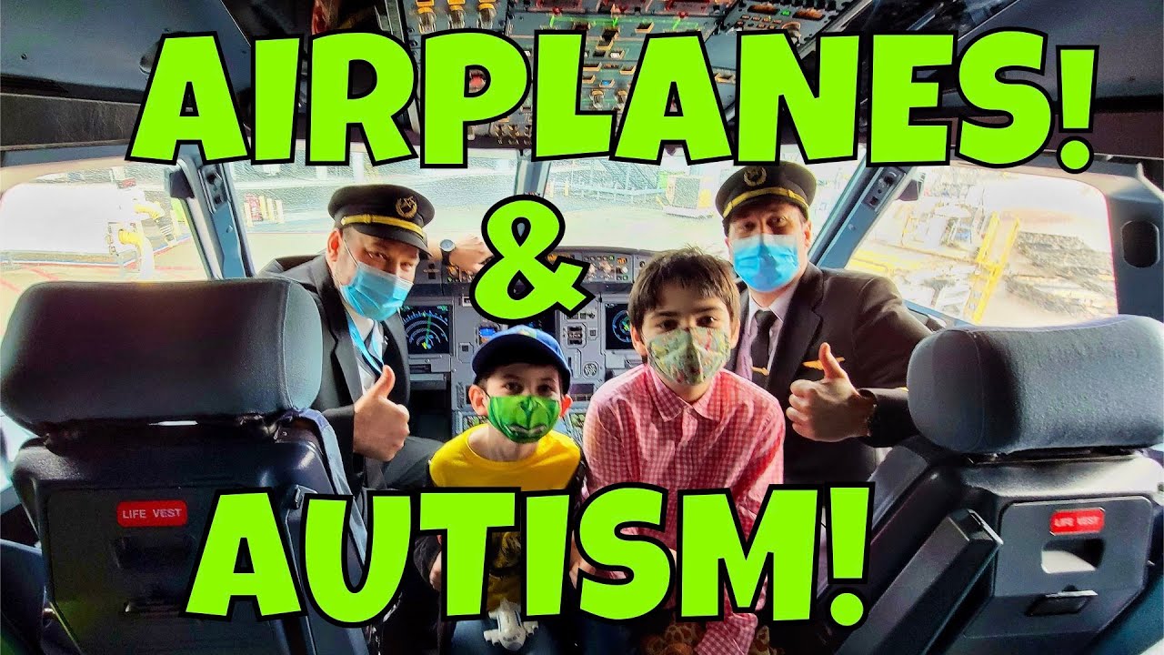 Autism on an airplane! A good airport experience! | Autism Vlog ...