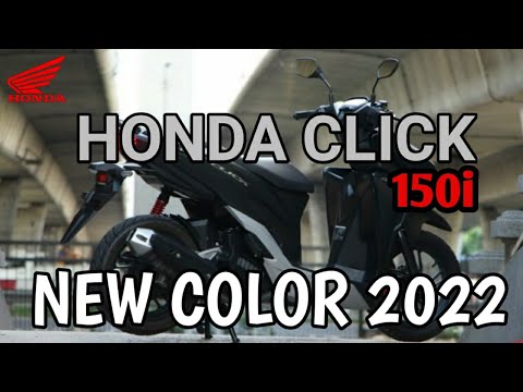 HONDA CLICK 150i 2022 | NEW COLOR | BLACK SILVER | WALKAROUND | CLICK ...