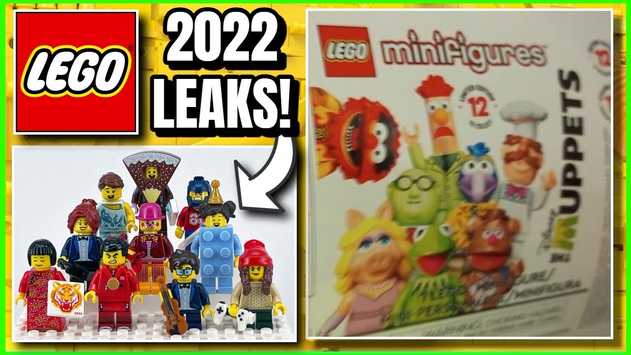 LEGO MUPPETS CMF SERIES LEAKED & MORE MINIFIGS REVEALED! - YouTube