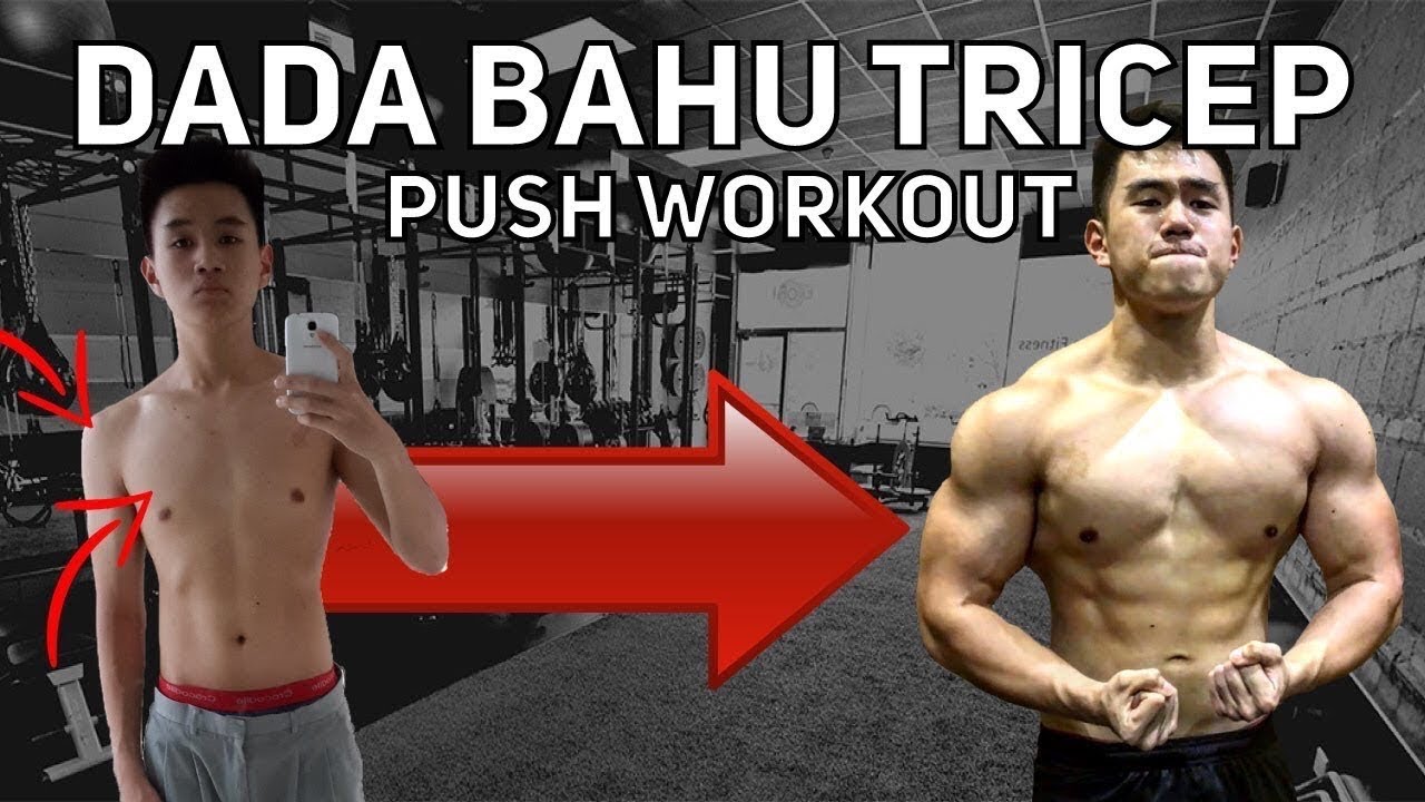 LATIHAN CARA MEMBENTUK OTOT DADA BIDANG DAN BAHU BULAT LEBAR DI GYM ...