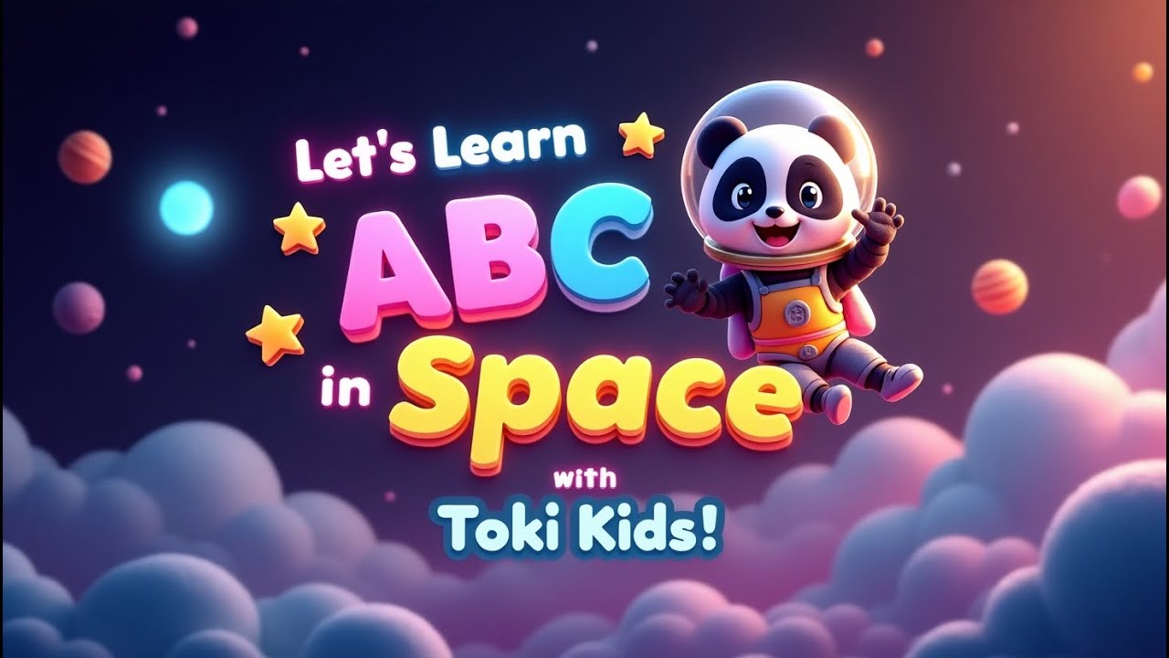 ABC Phonics Song in Space 🚀 | Learn Letters with Astronaut Panda | Toki ...