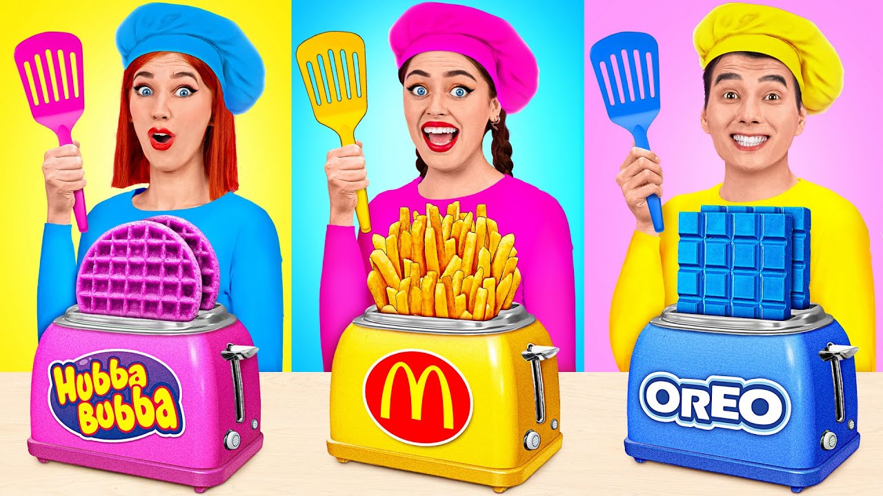 Desafío de Cocina Misteriosa | Quién gana la guerra de la cocina de Multi DO Challenge - YouTube