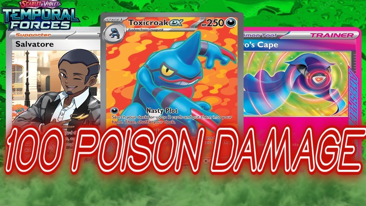 Toxicroak ex Deck Does Highest Amount of Poison Damage in Format ...