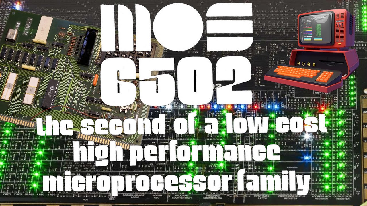 Не x86. MOS Technology 6502 - YouTube
