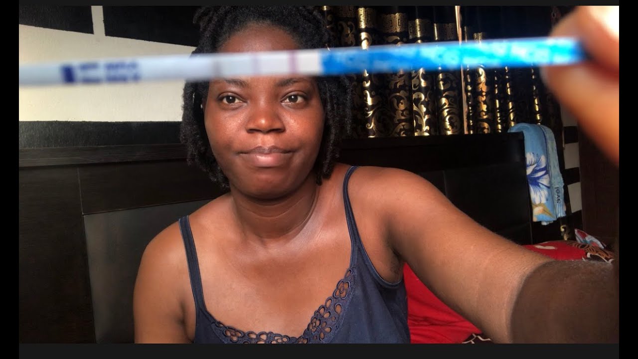 LIVE PREGNANCY TEST 5 MONTHS AFTER BABY DELIVERY - YouTube