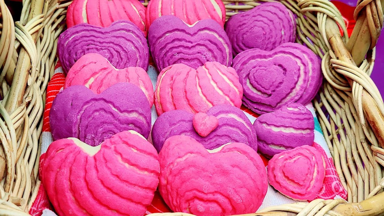📕Como hacer conchas corazón clases de panadería #asmeviral #conchas ...