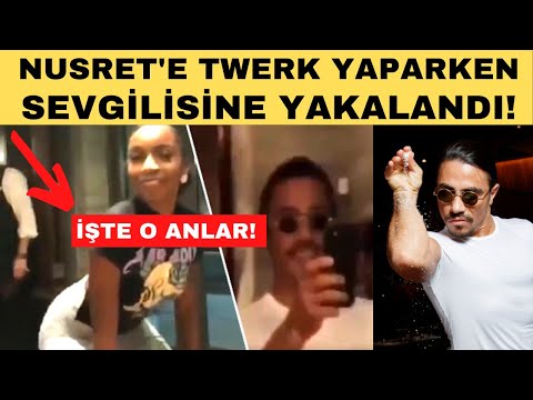 Nusret'e  Twerk Dansı Yapan Kadın'ın Sevgilisi O anları Görünce Çıldırdı!