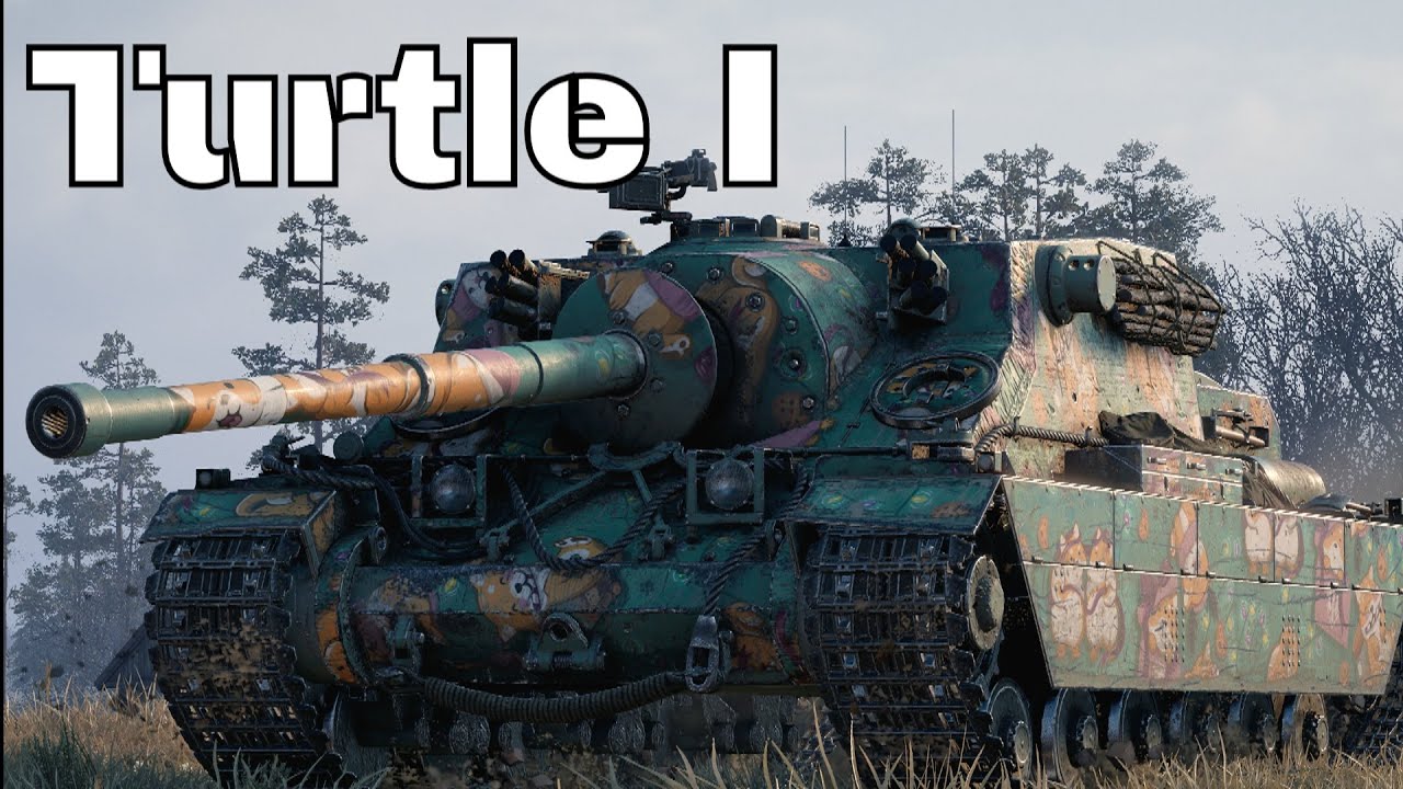 Lent mais puissant, le Badger en tier 8 (Turtle I) | World of Tanks ...