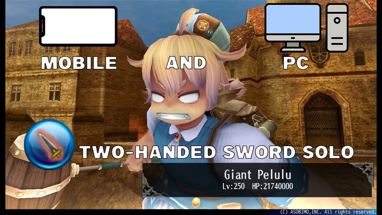 2H Solo vs Giant Pelulu (Choco Diff) || Toram Online - YouTube