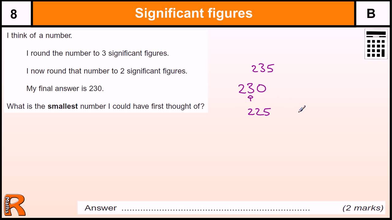 Significant Figures And Rounding GCSE Maths Revision Exam Paper significant-figures-and-rounding-gcse-maths-revision-exam-paper