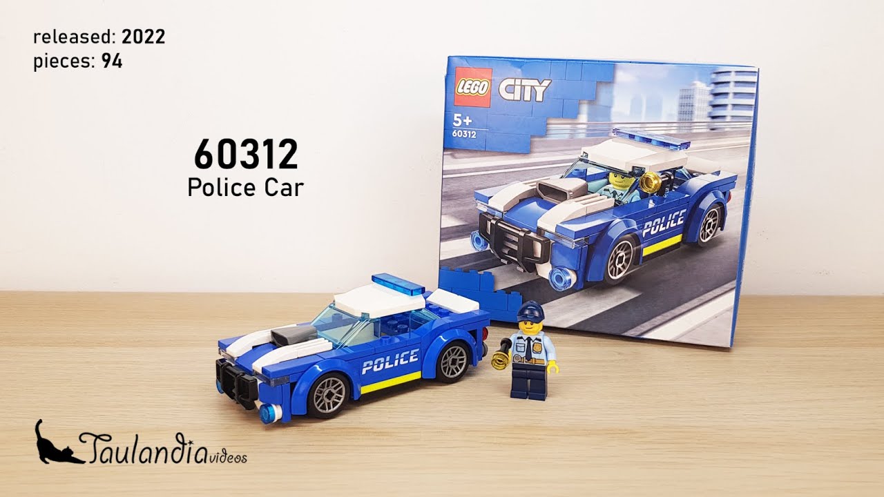 LEGO City 60312: Police Car (2022) - Unboxing and speed building - YouTube
