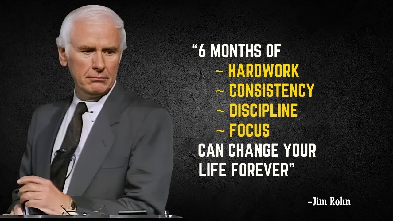 The Secret Of Changing Your Life Forever In 6 Months By Jim Rohn ...