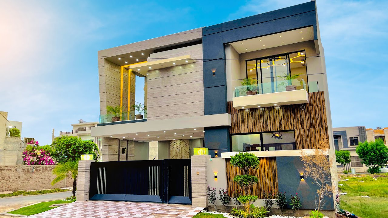 10 Marla Brand New Corner Luxurious House For Sale in Wapda Town ...