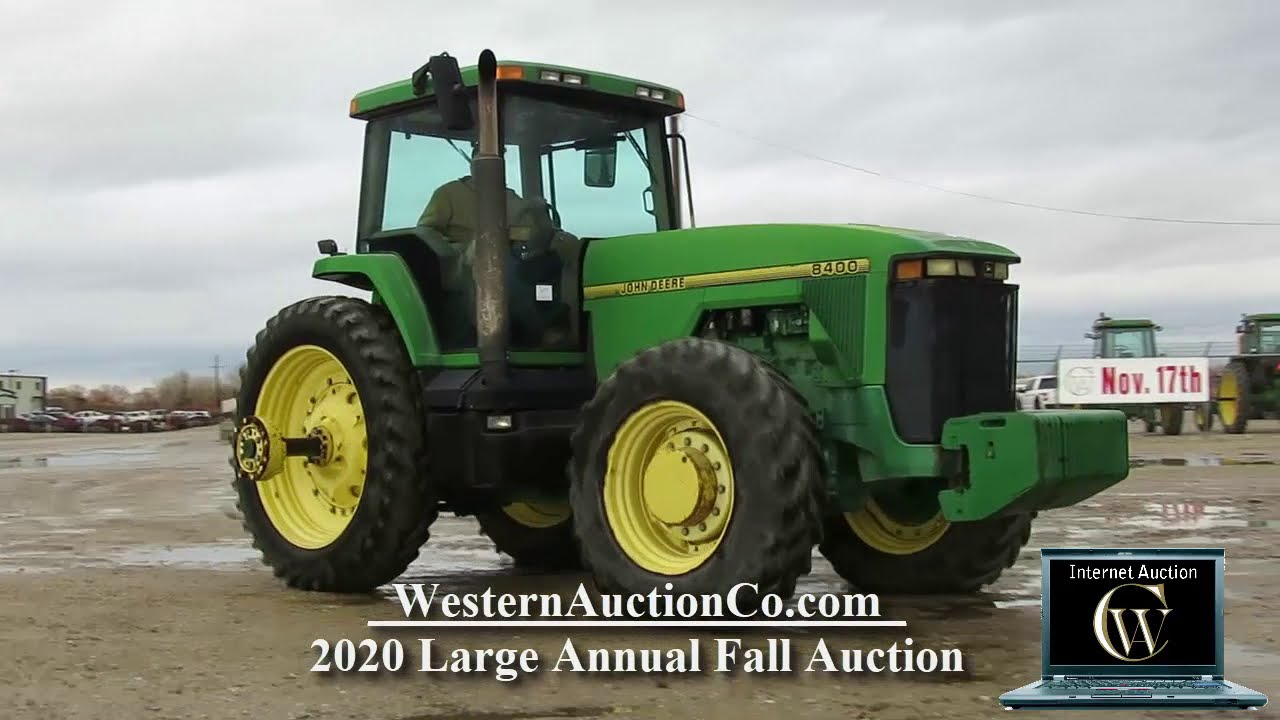 MECHANICAL ISSUES - John Deere 8400 - 225HP MFWD Tractor - YouTube