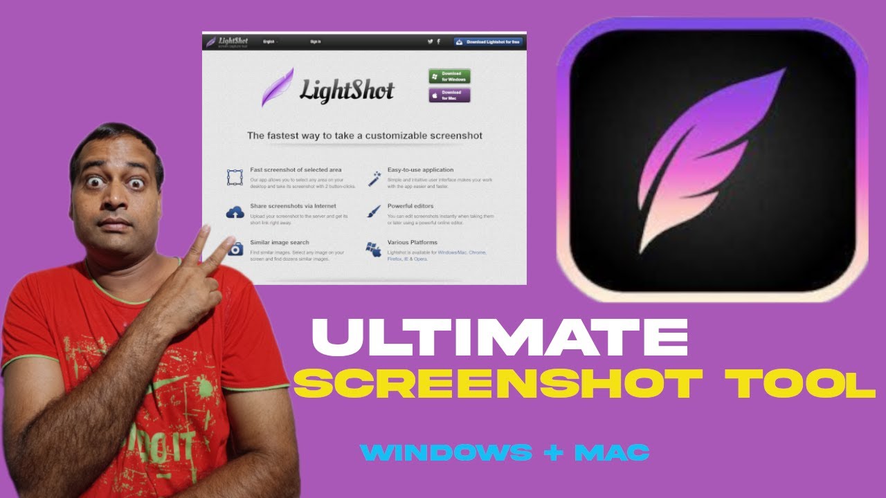 How to Take Screenshots Easily with Lightshot on Windows & Mac | Free ...