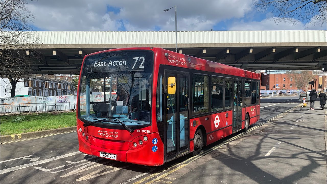 (*NOW WITHDRAWN*) Full Journey on Route 72 | Enviro 200 Dart | YX58DUY ...