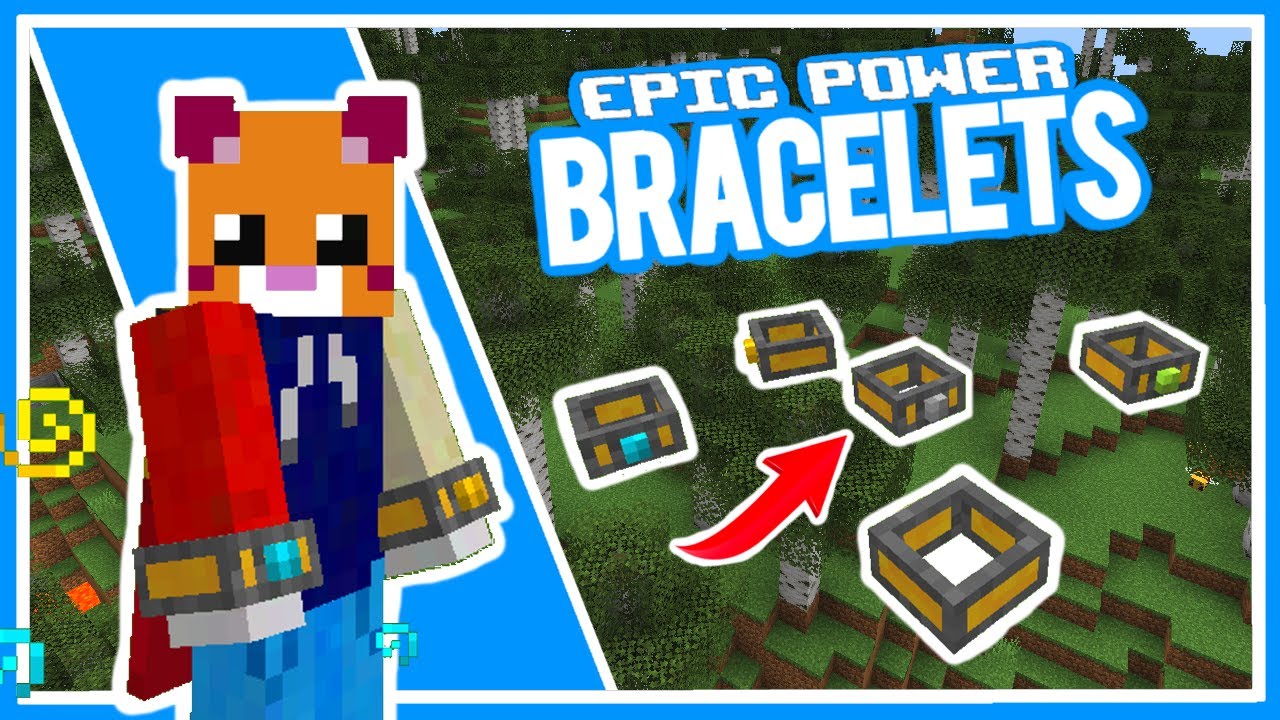 This Mod Adds Bracelets With EPIC Powers to Minecraft! - YouTube