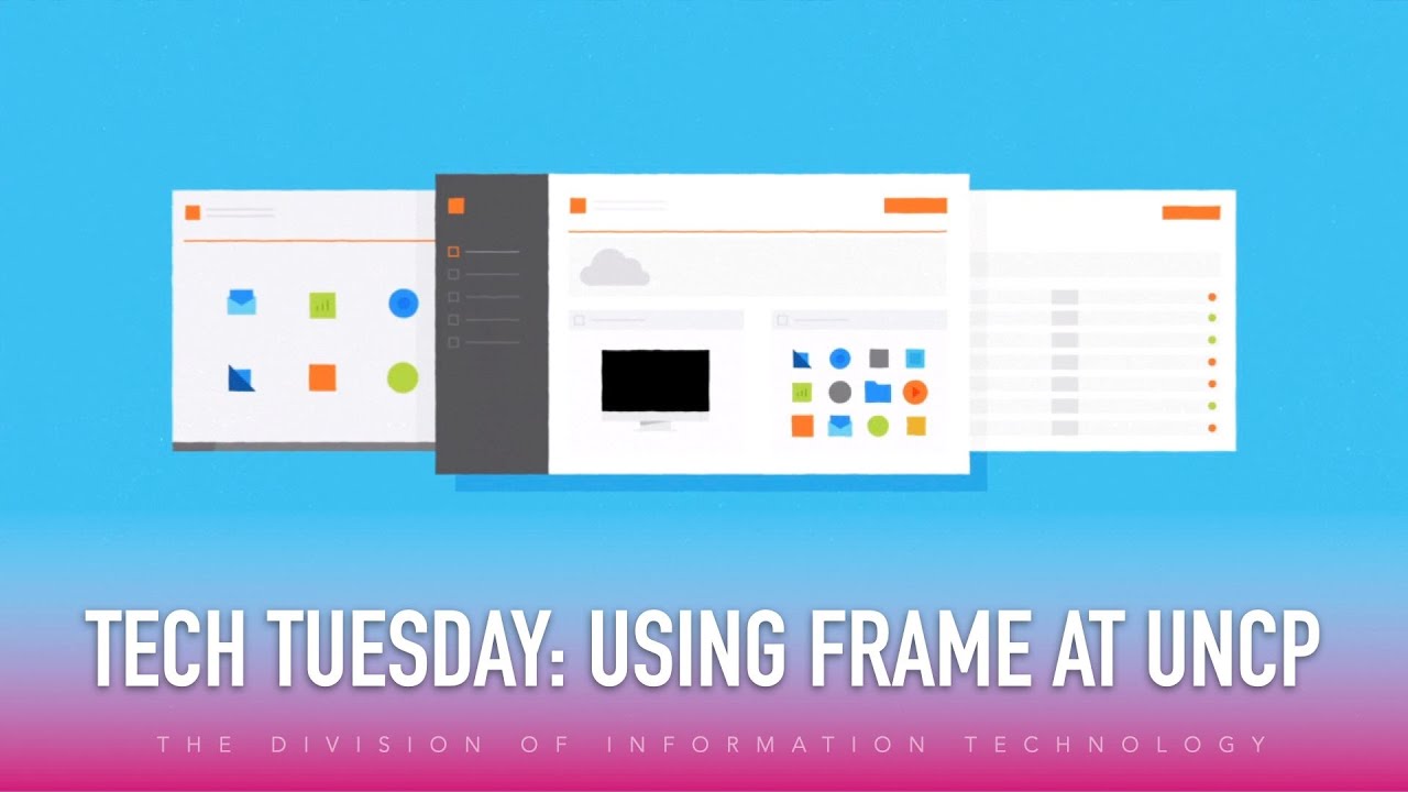Tech Tuesday: Using Frame at UNCP - YouTube