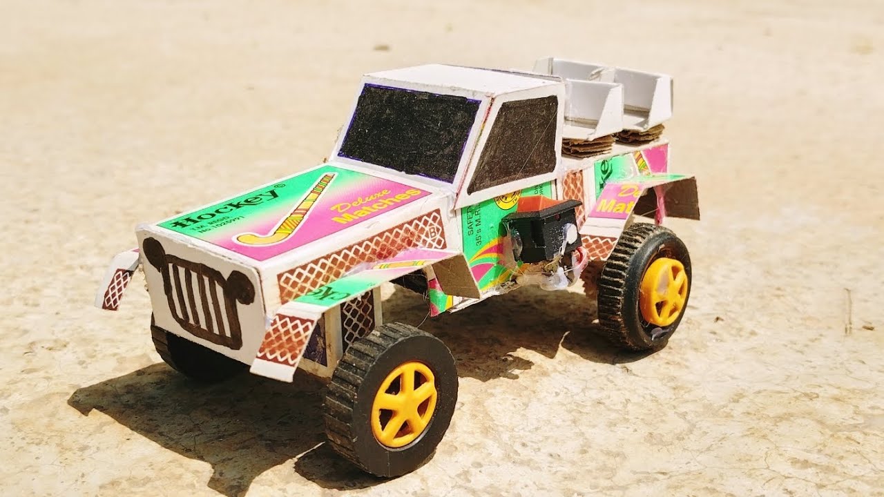 How to make Mahindra Thar out ofMatchbox | Matchbox Mahindra Thar |DIY ...