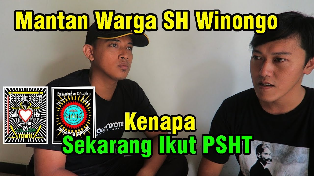 Mantan Warga SH Winongo Sekarang Ikut SH Terate. - YouTube