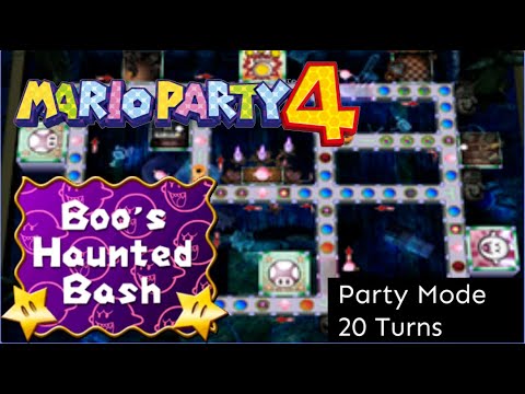 Mario Party 4 - Boo's Haunted Bash (Party Mode) - YouTube
