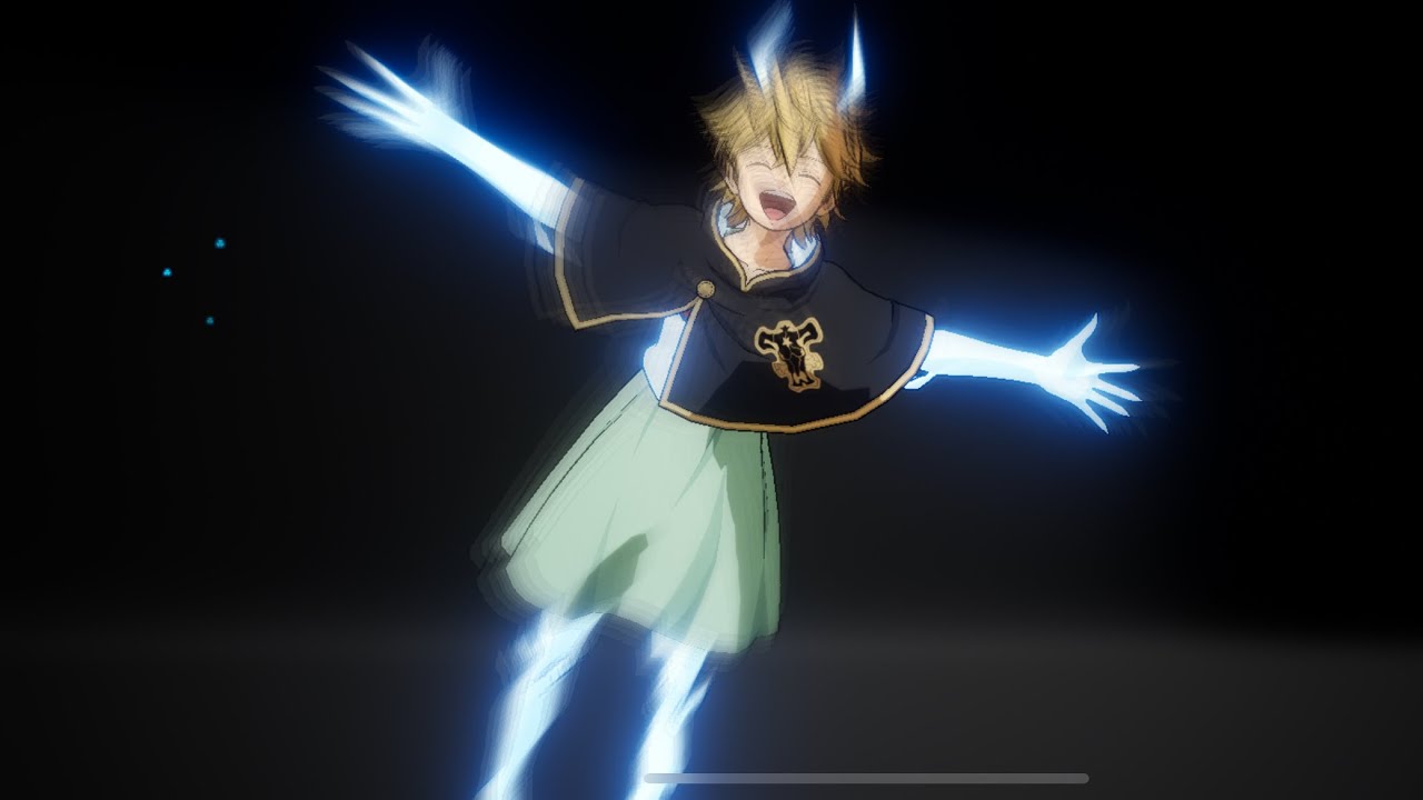 *New*(Holy Lightning Boots) Luck Voltia Full Animations/Abilities-Black ...