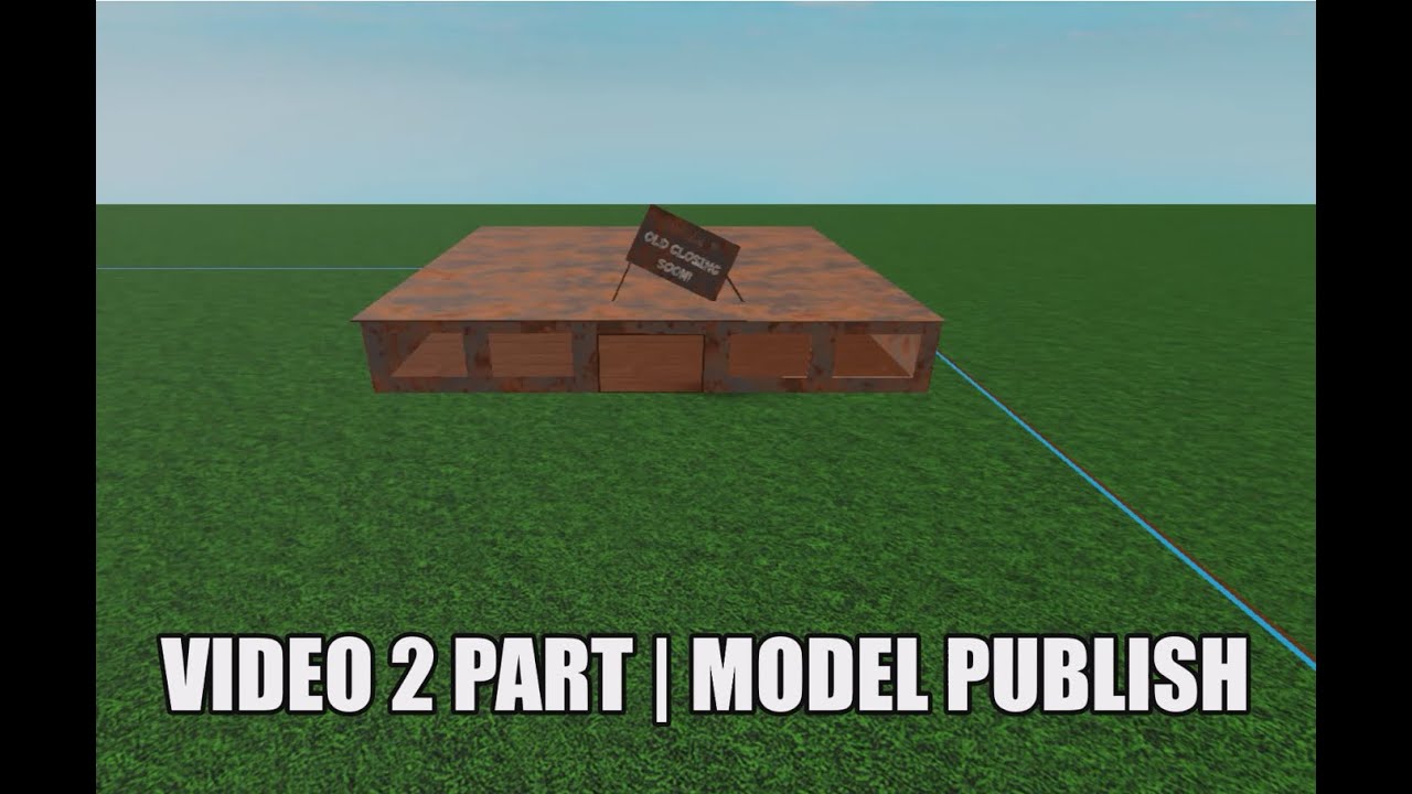 ROBLOX Studio How To Make A Part Model Publish Part 2 YouTube roblox-studio-how-to-make-a-part-model-publish-part-2-youtube