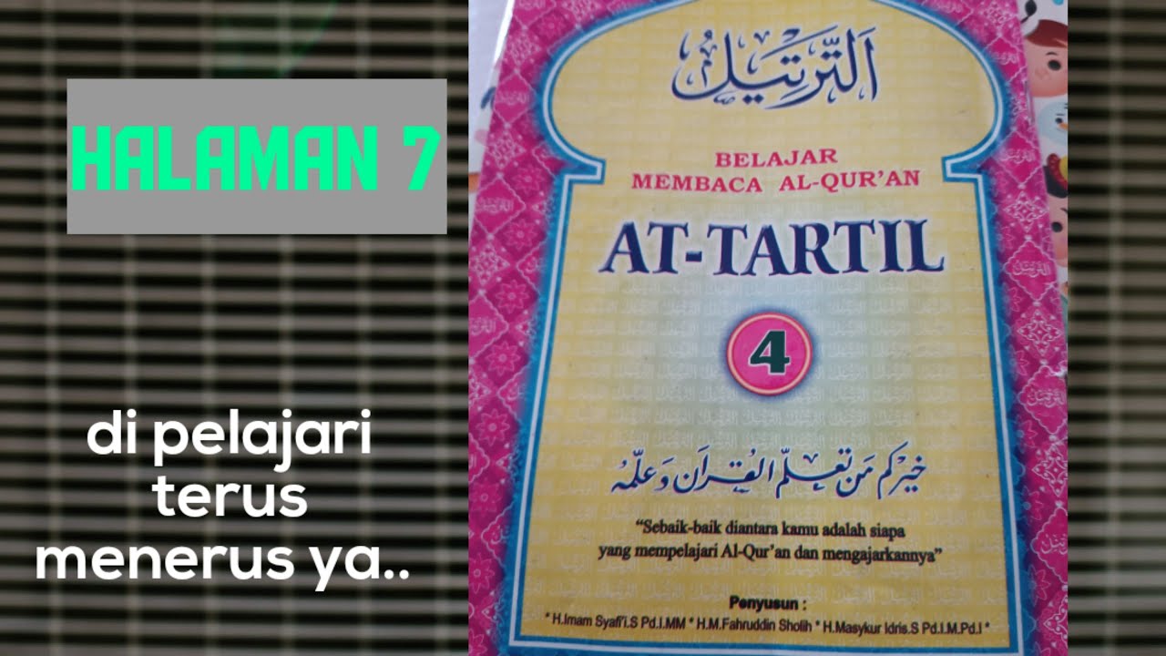ATTARTIL 4 HALAMAN 7 - YouTube