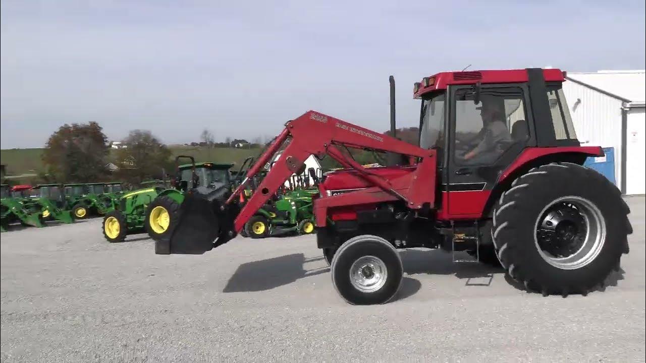 1991-case-ih-895-tractor-w-cab-loader-clean-well-taken-care-of